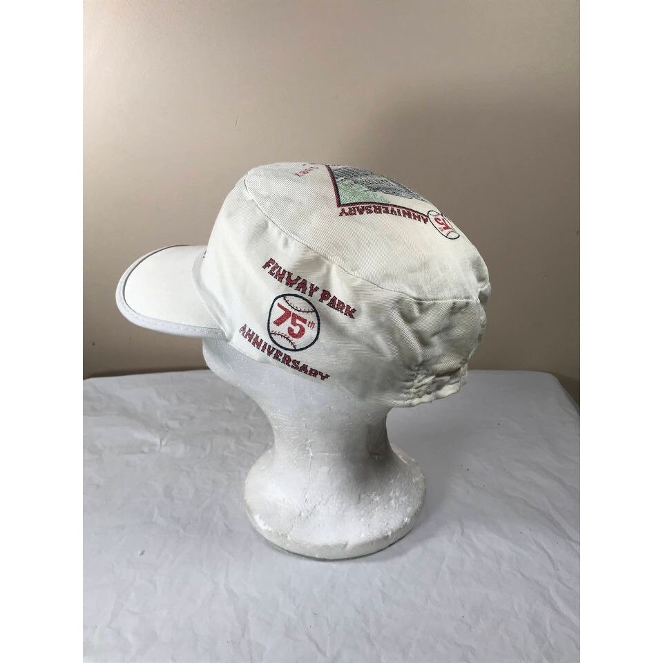 Vintage 1987 Fenway Park 75th Anniversary Painters Cap Hat - Etsy