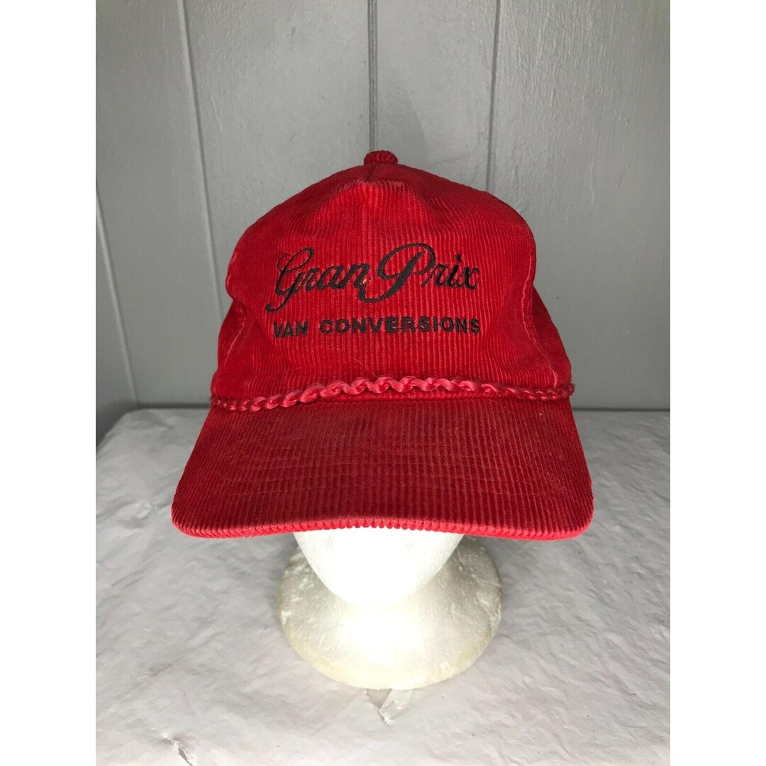 Vintage Pontiac Grand Prix Van Conversions Corduroy Adjustable Baseball ...