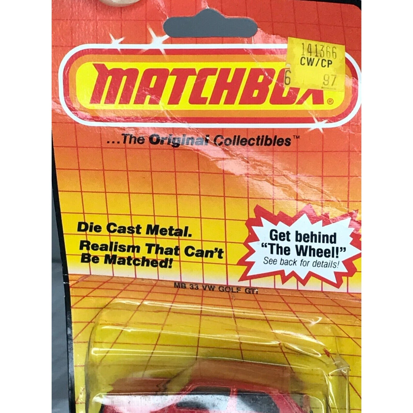 1983 Matchbox Mb33 33 VW Golf Gti Macau 8 Hole Chrome Wheels NIB NOS - Etsy