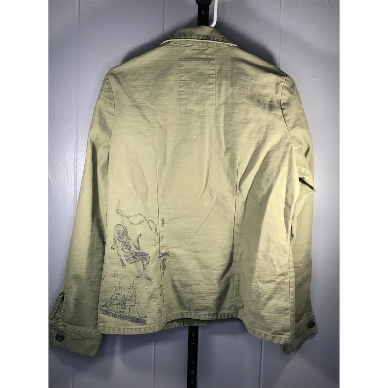 Polo Ralph Lauren US Army Field Jacket L USRL Denim & Supply Green ...