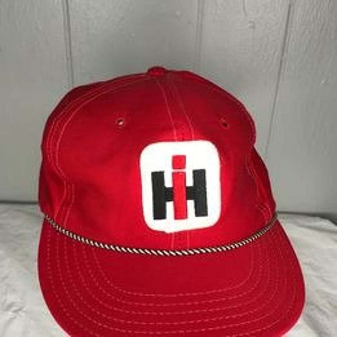 Vintage Case IH International Harvester Rope Snapback Hat Cap - Etsy
