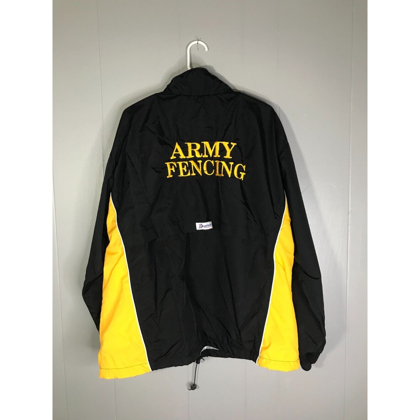 Vintage US Army West Point Fencing Team Light Weight Jacket Made USA Sz ...