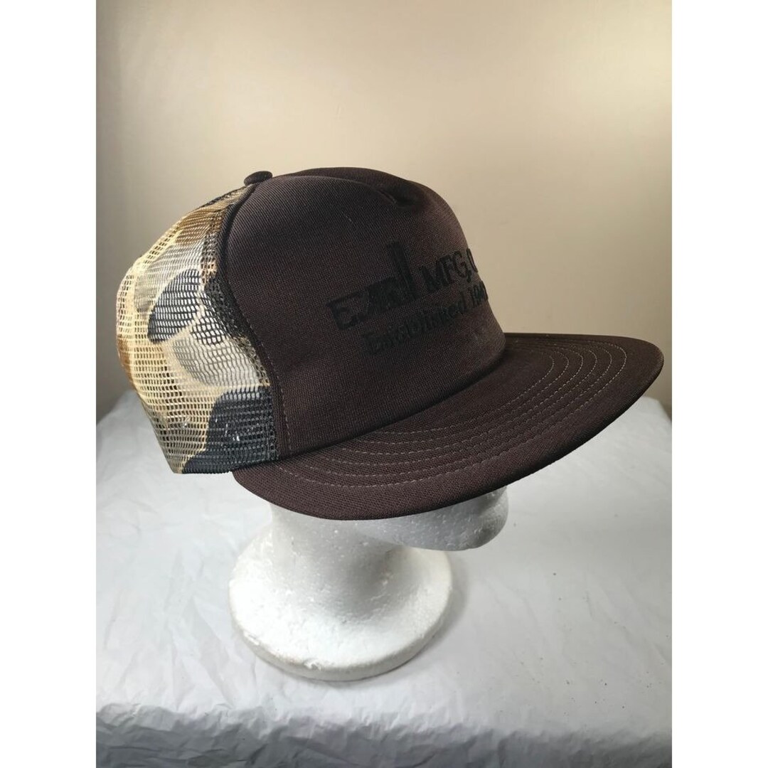 Vintage Camo Trucker Mesh Snapback Hat Cap - Etsy