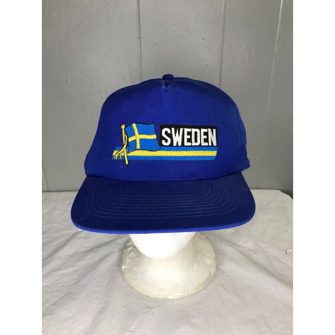 Vintage Sweden Country Hat Snapback Cap OSFA NWOT - Etsy