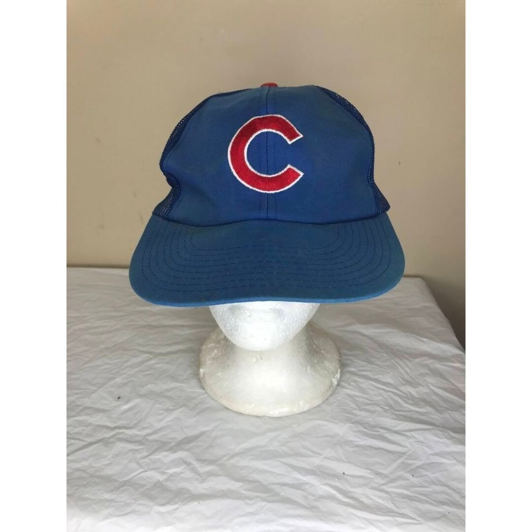 Vintage Chicago Cubs Trucker Mesh Snapback MLB Hat Cap - Etsy