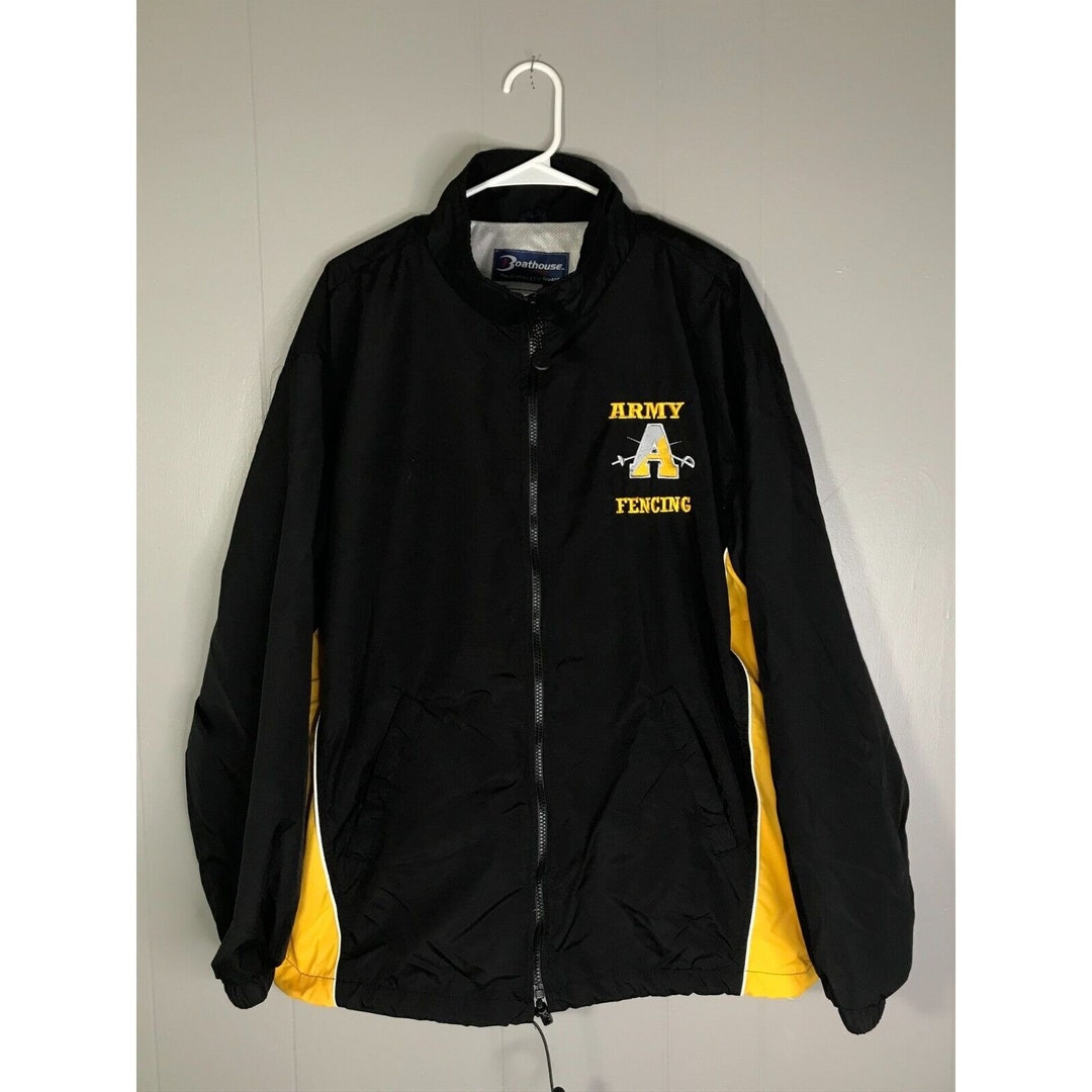 Vintage US Army West Point Fencing Team Light Weight Jacket Made USA Sz ...