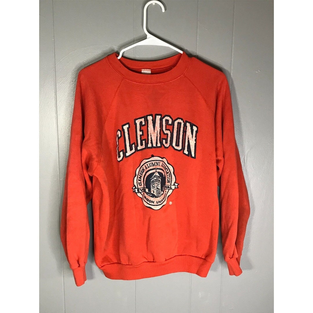 Vintage Clemson Tigers Sweatshirt/pullover Adult Size XL Tultex USA ...