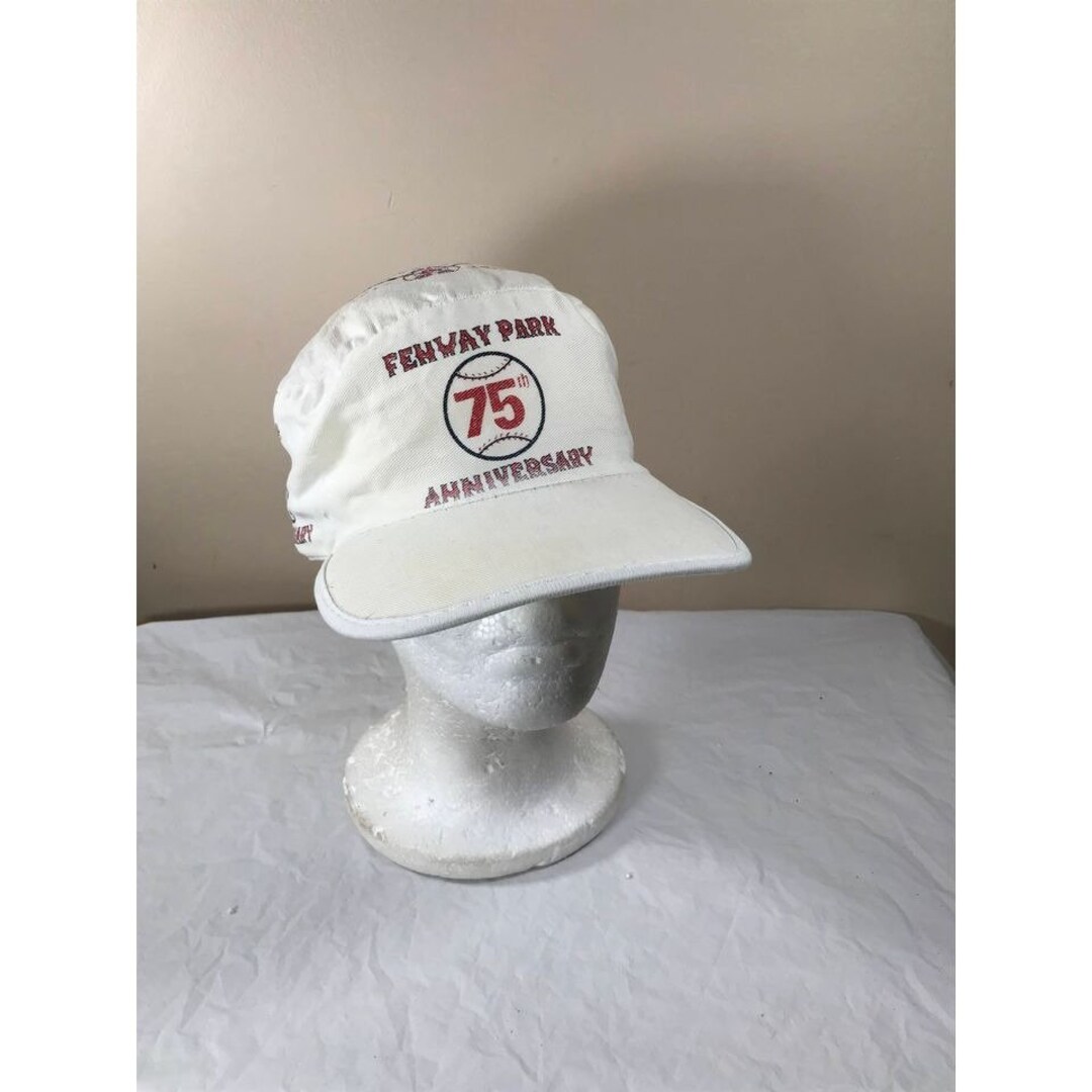 Vintage 1987 Fenway Park 75th Anniversary Painters Cap Hat - Etsy