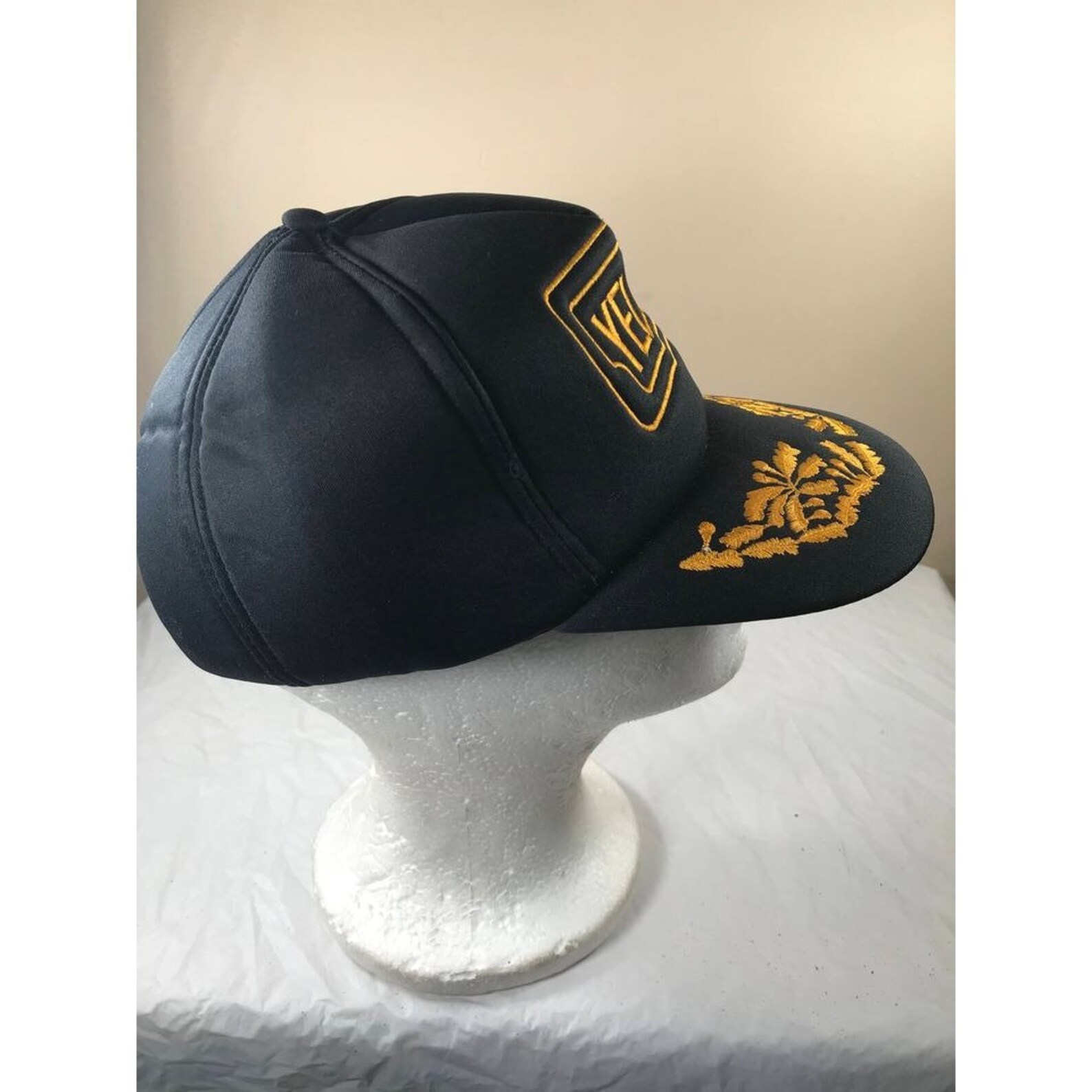 Vintage Yellow Trucking Gold Leaf Snapback Hat Cap - Etsy