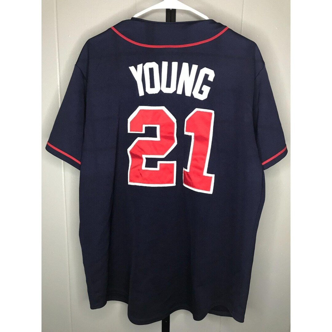 Vintage Daimen Young Minnesota Twins MLB Size LG #21 Majestic Jersey - Etsy