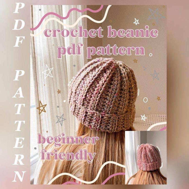 Double Knitting Beanie - Etsy