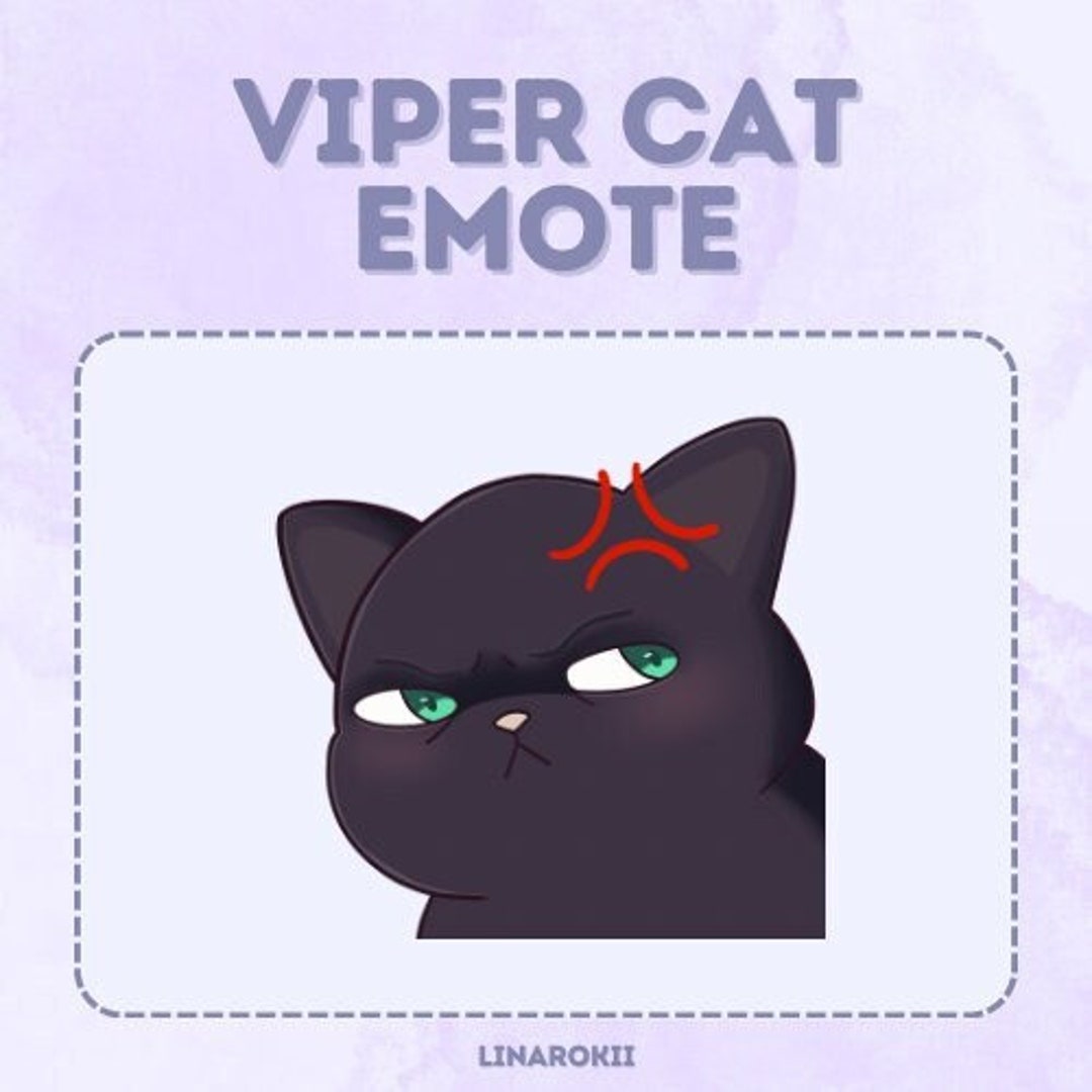 Valorant Viper Cat Emote for Twitch and Discord - Etsy Israel