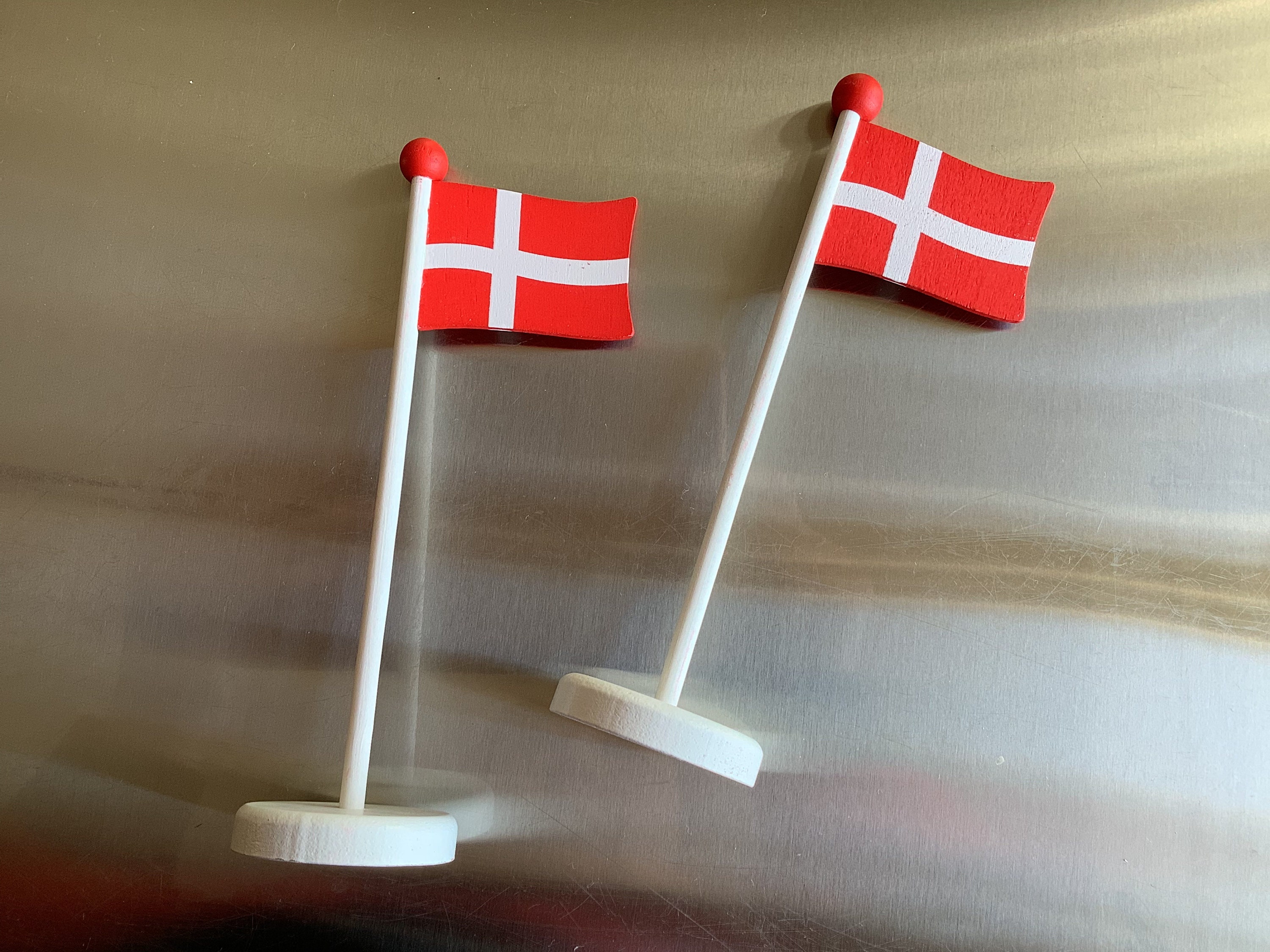 Dannebrog, Danish Flag 2 Pcs Table Decor - Etsy
