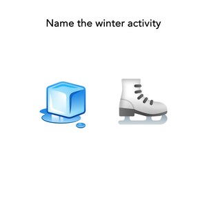 Emoji Pictionary Game for Kids (PDF) - Guess the Word Based on the ...