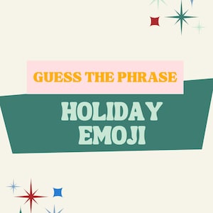 Emoji Pictionary Game for Kids (PDF) - Guess the Word Based on the ...