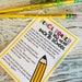 Pencil Prayer Printable PDF - Back to School Tags - Engraved Pencils ...