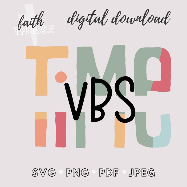VBS Time SVG - Children's Church - Children's Church Shirt - Training ...