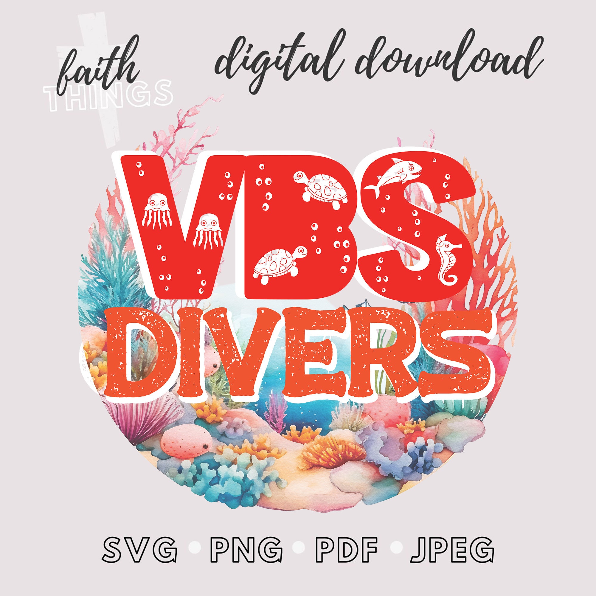 VBS Divers Png - Vacation Bible School Shirt - Scuba - Children's ...