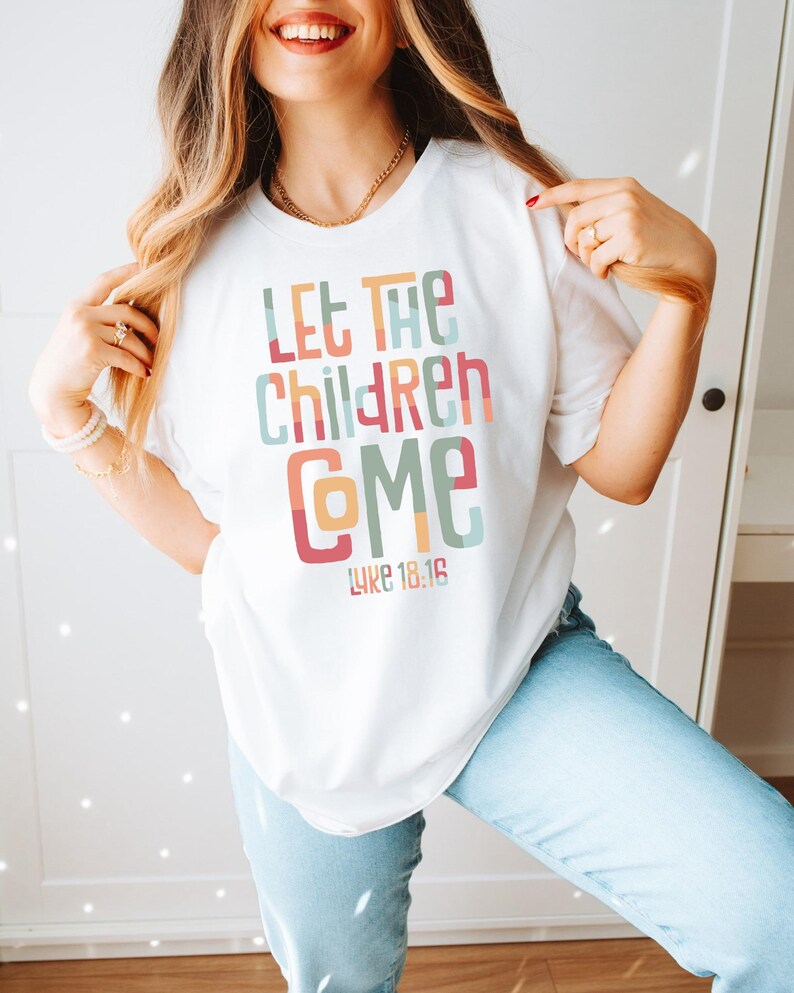 Let the Children Come PNG - Kids Pastor Shirt - Children's Pastor ...