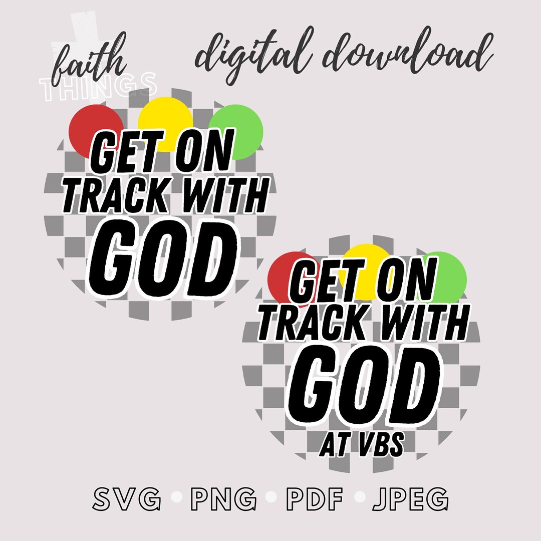 Get on Track With God PNG - 2 PNG Designs - Racing VBS - Vacation Bible ...