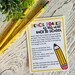 Pencil Prayer Printable PDF - Back to School Tags - Engraved Pencils ...