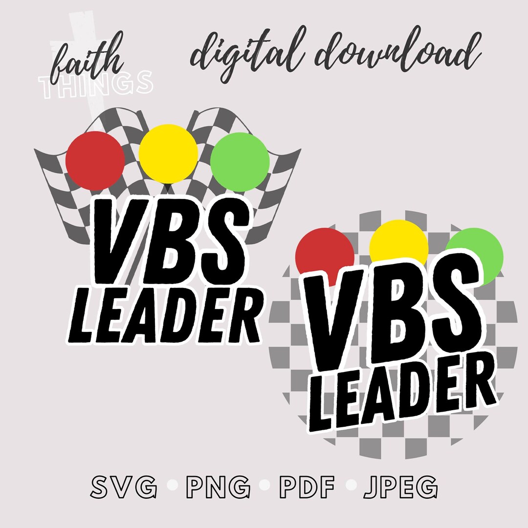 Racing VBS Leader - 2 PNG Designs - Racing VBS - Vacation Bible School ...