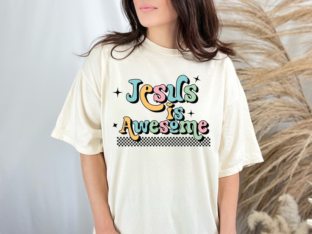 Jesus is Awesome PNG - Instant Download - Bible Verse - Scripture SVG ...