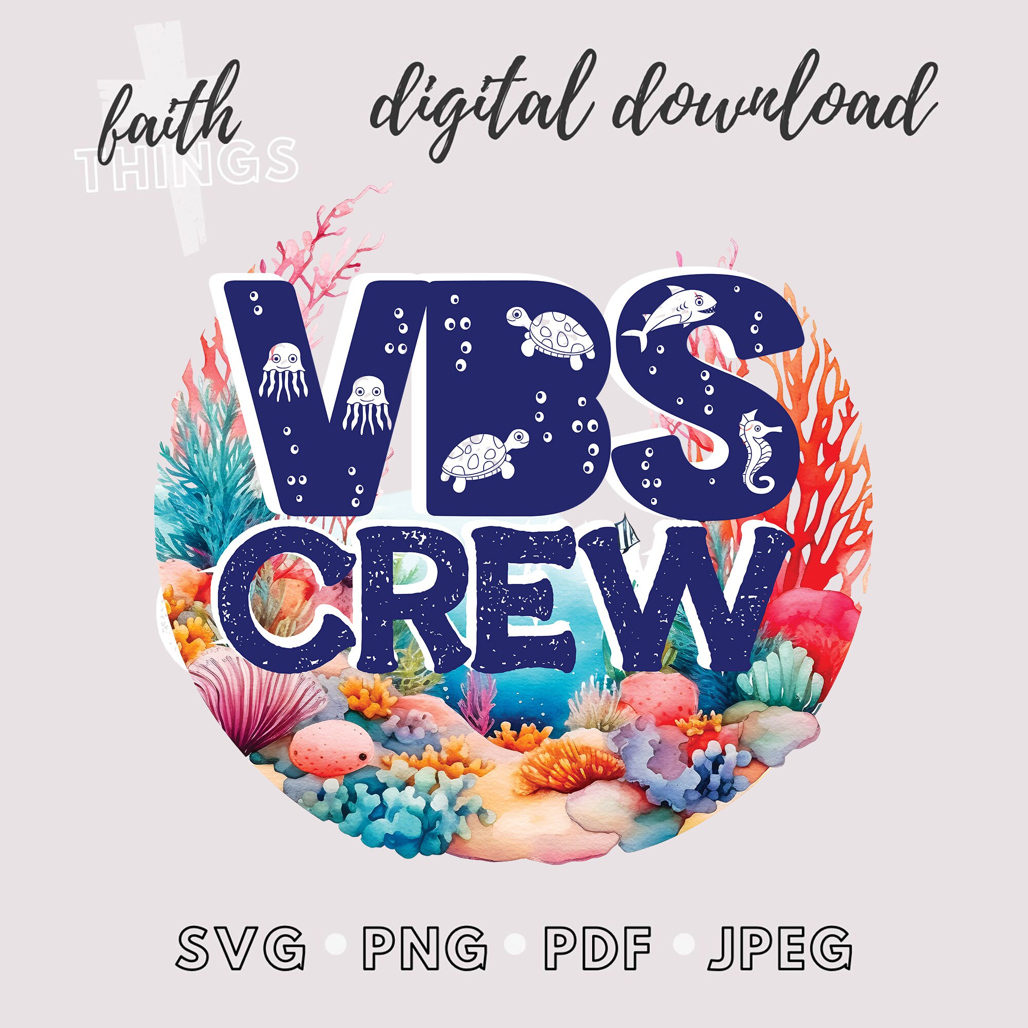 VBS Crew Png - Vacation Bible School Shirt - Scuba - Children's ...
