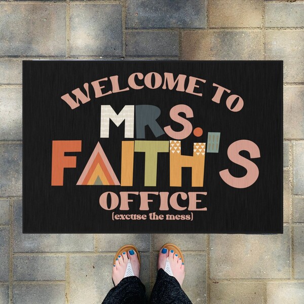 The Office Doormat - Etsy