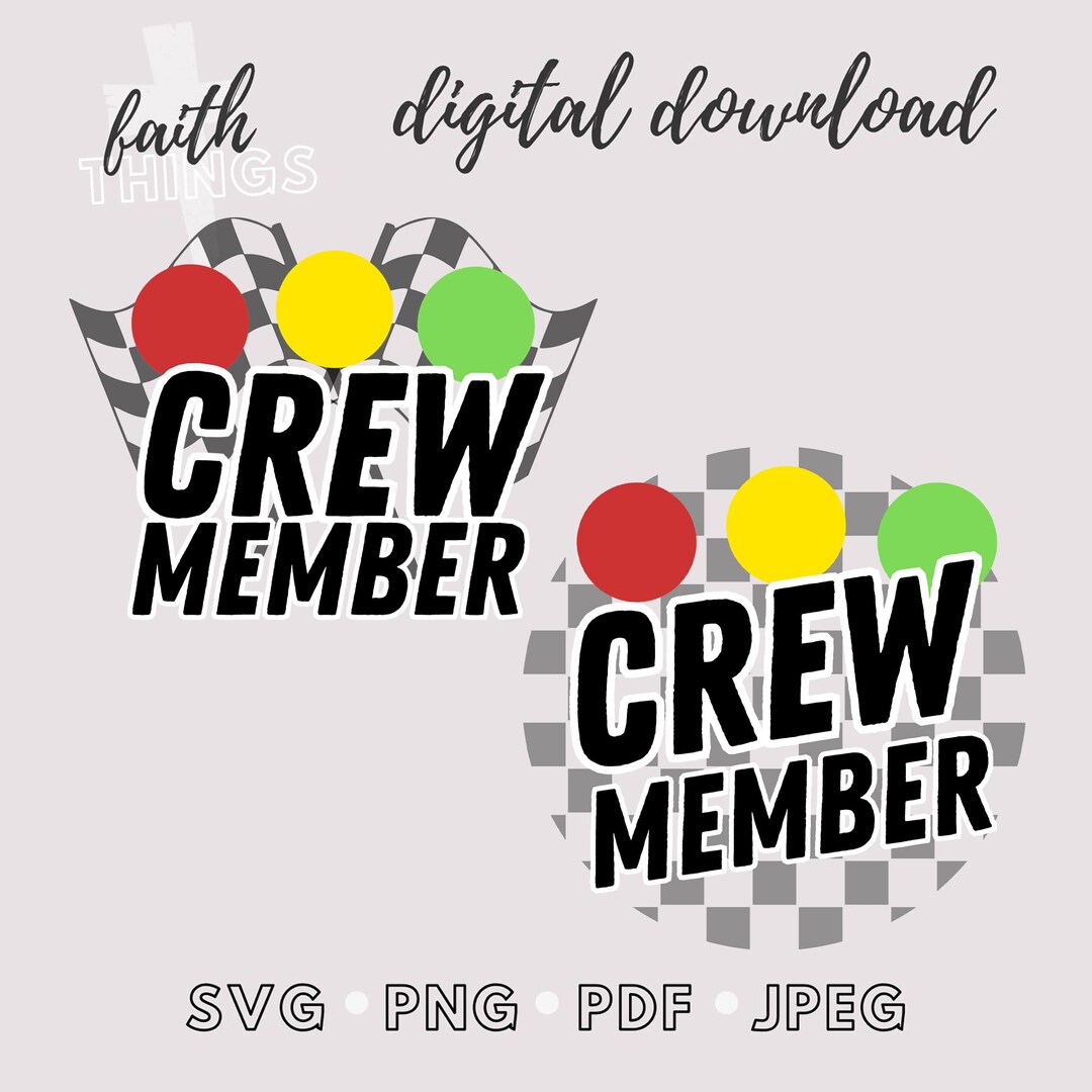 Crew Member PNG - 2 PNG Designs - Racing VBS - Vacation Bible School ...