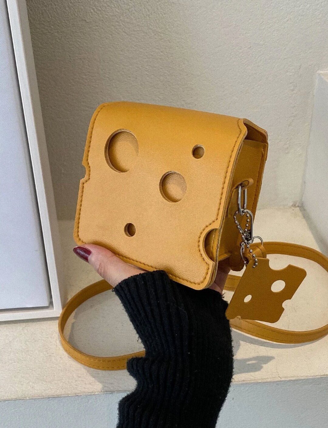 Mini Cheese Design Novelty Bag , Pefect Best Funny Novelty & Gag Gifts ...