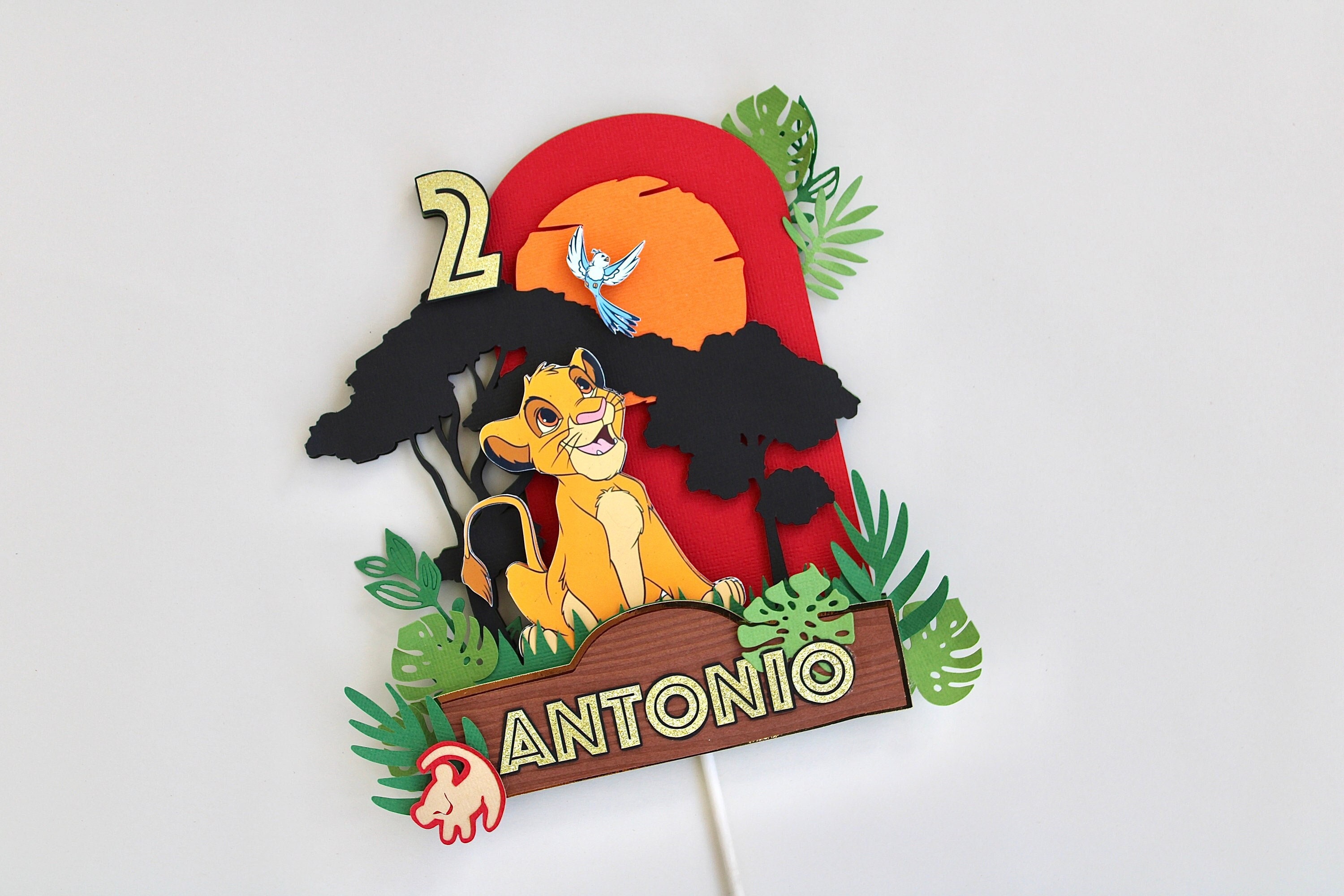 Lion King Cake Topper/ Simba Cake Topper/ Lion King Party Decorations ...