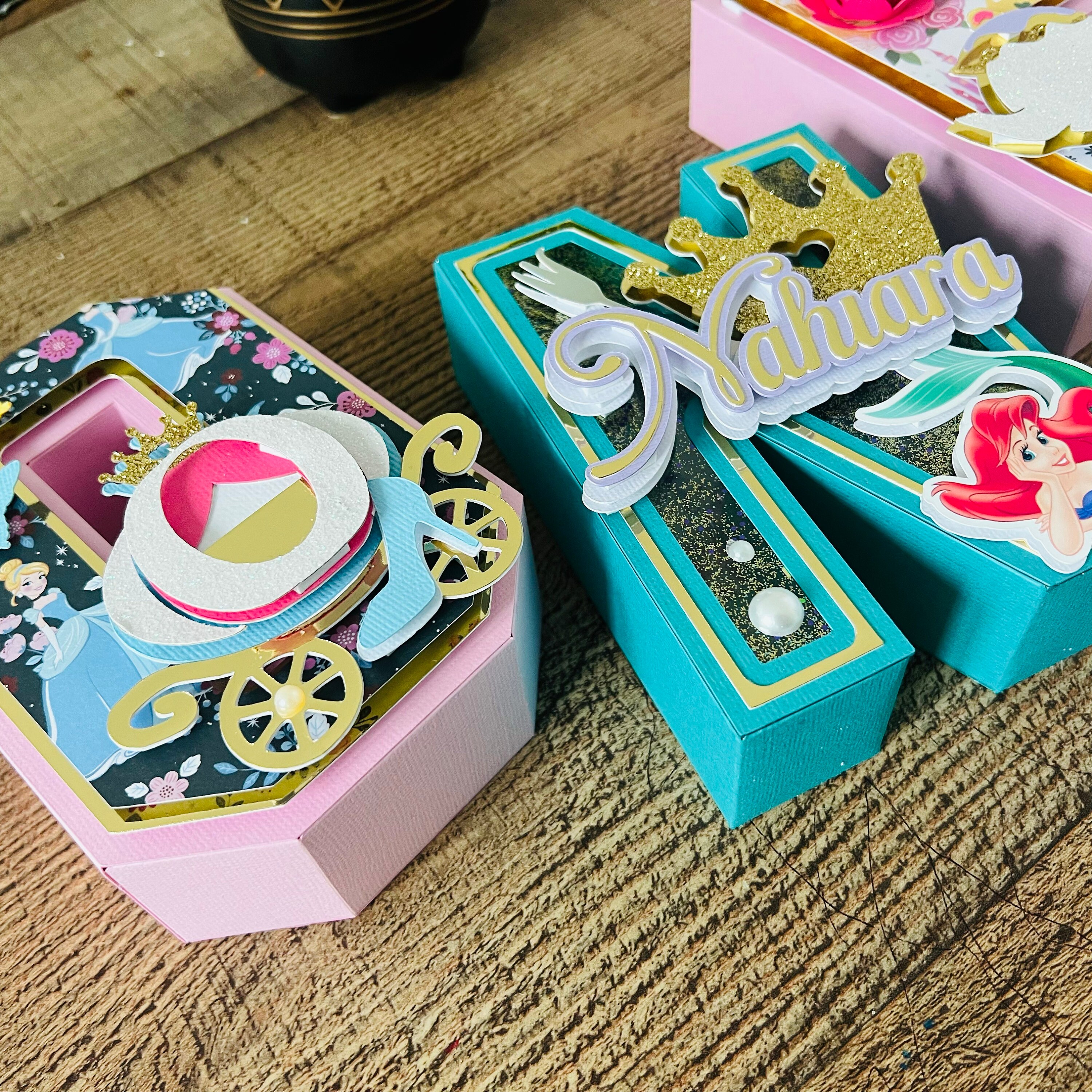 Princesses 3D Letter/ Custom 3D Letters/ Princess Birthday Party ...