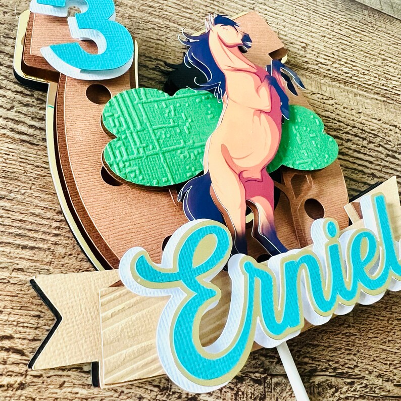 Spirit Cake Topper/ Spirit Centerpieces/ Spirit Riding Free Party ...