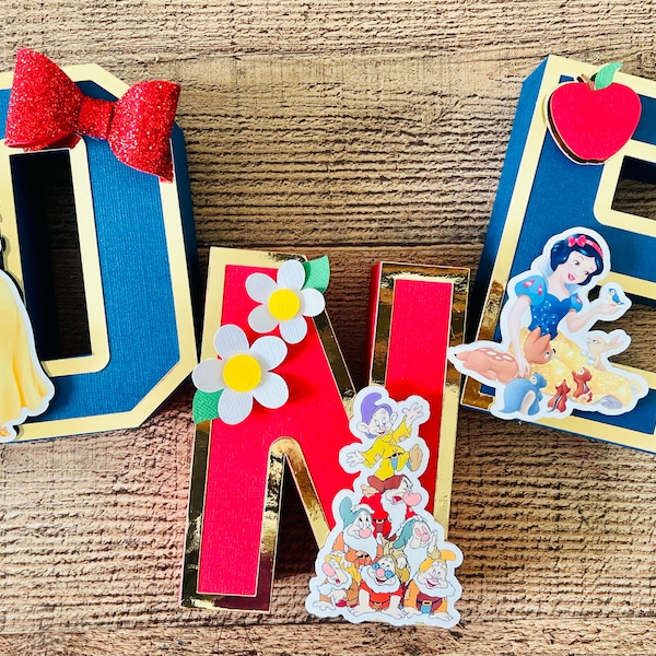 Snow White Letters - Etsy