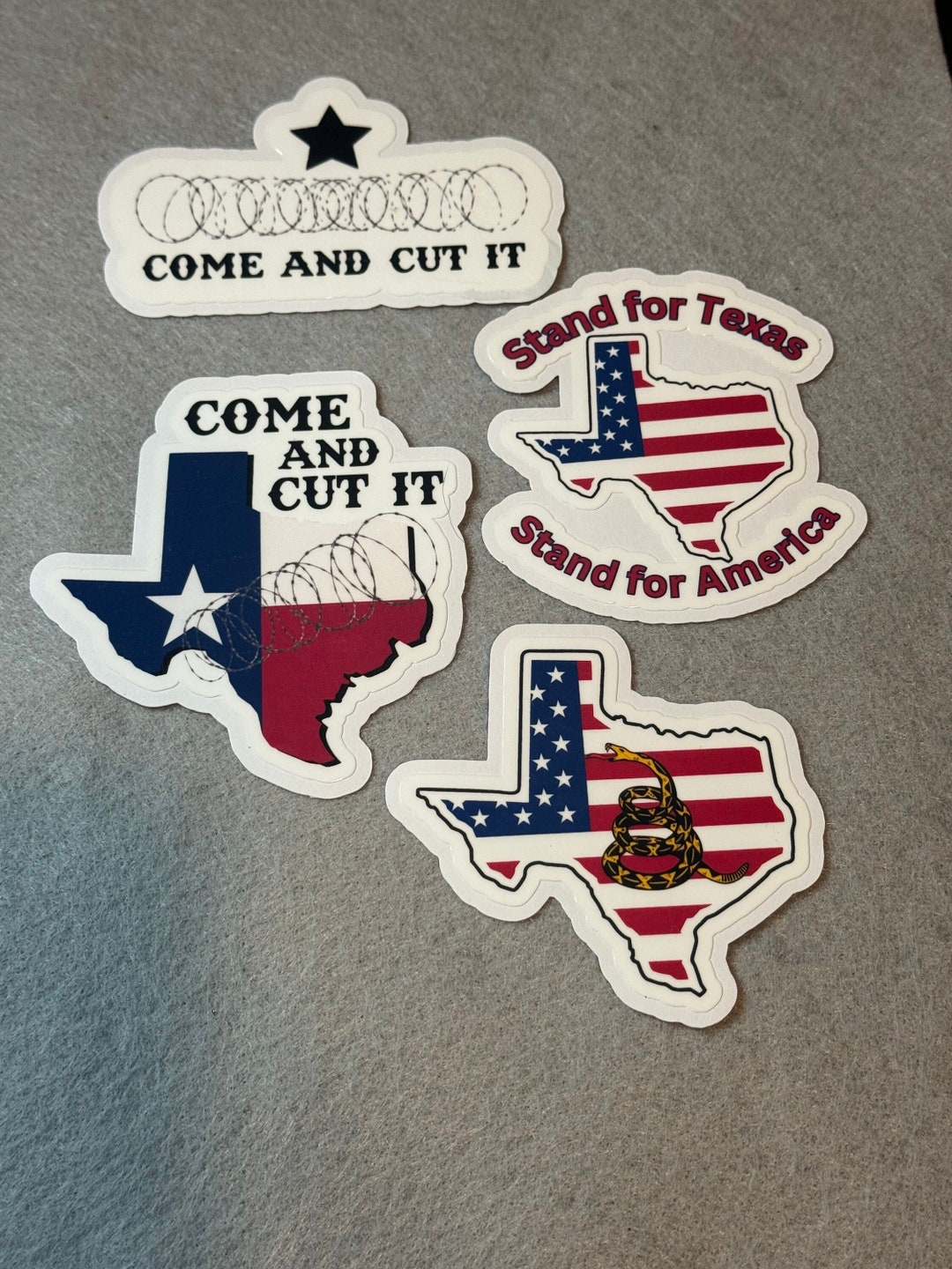 Texas Sticker, Consevative Sticker, Waterproof Sticker, Water Bottle ...