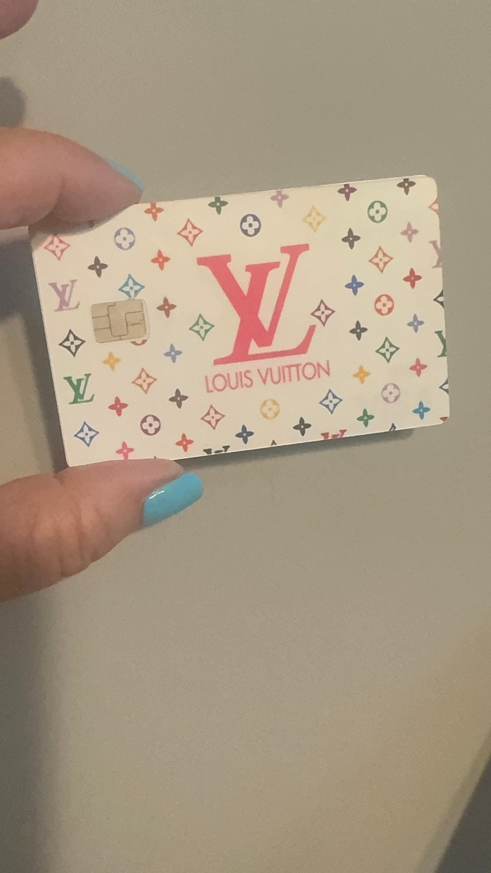 Colorful Print Credit Card Sticker, Funny Credit Card Skin, Card Wrap ...