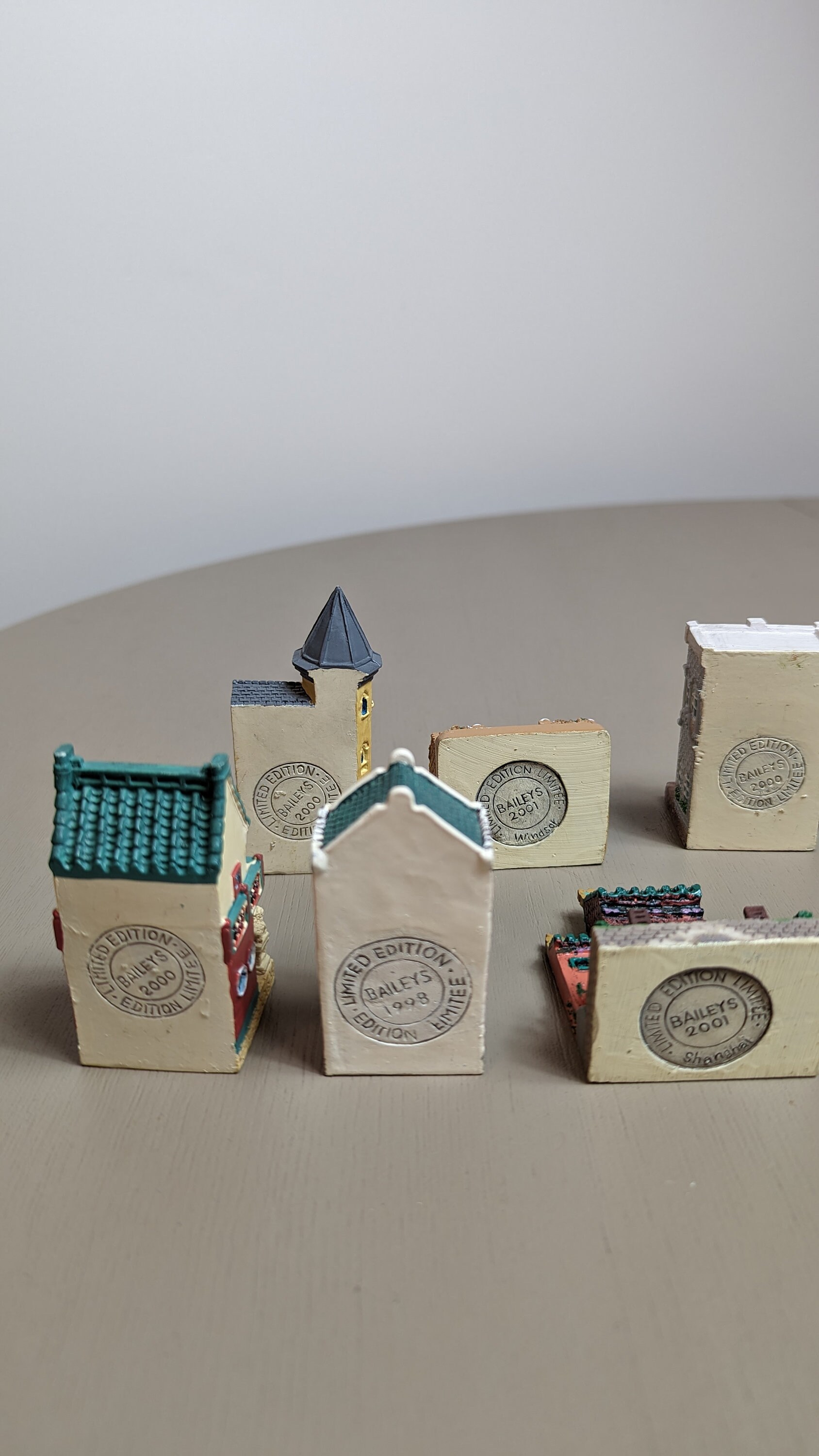 11 Vintage Baileys Limited Edition Mini House Figurines 1995-2001 - Etsy