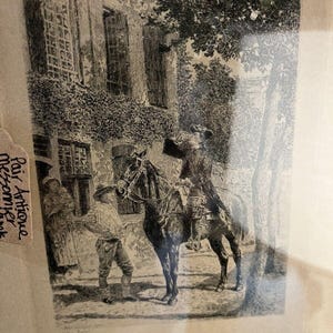 Pair of Jean-louis Ernest Messonier Framed Etching Panels - Etsy