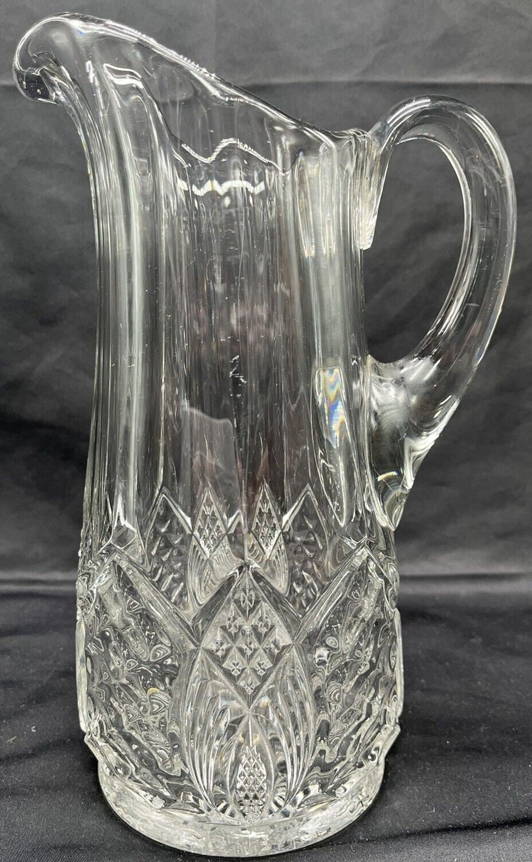 Antique EAPG Duncan & Miller King Arthur 68 Pattern Pitcher Ca.1908 10 ...