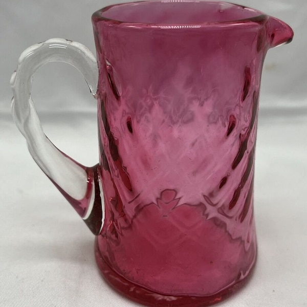 Fenton Glass Pitcher - Etsy