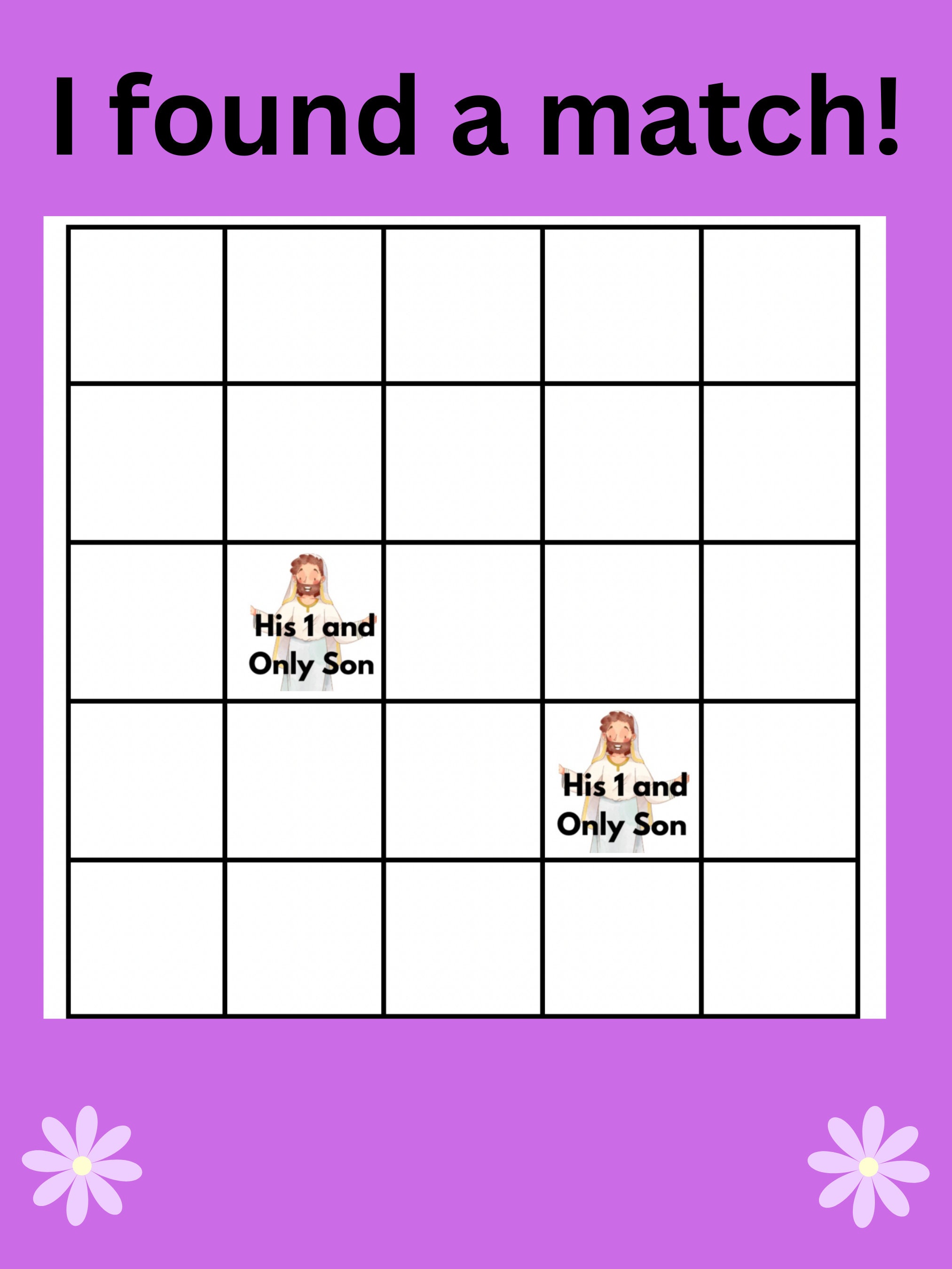 Matching Bible Game| John 3 16| Matching Game | Bible Verse Game ...