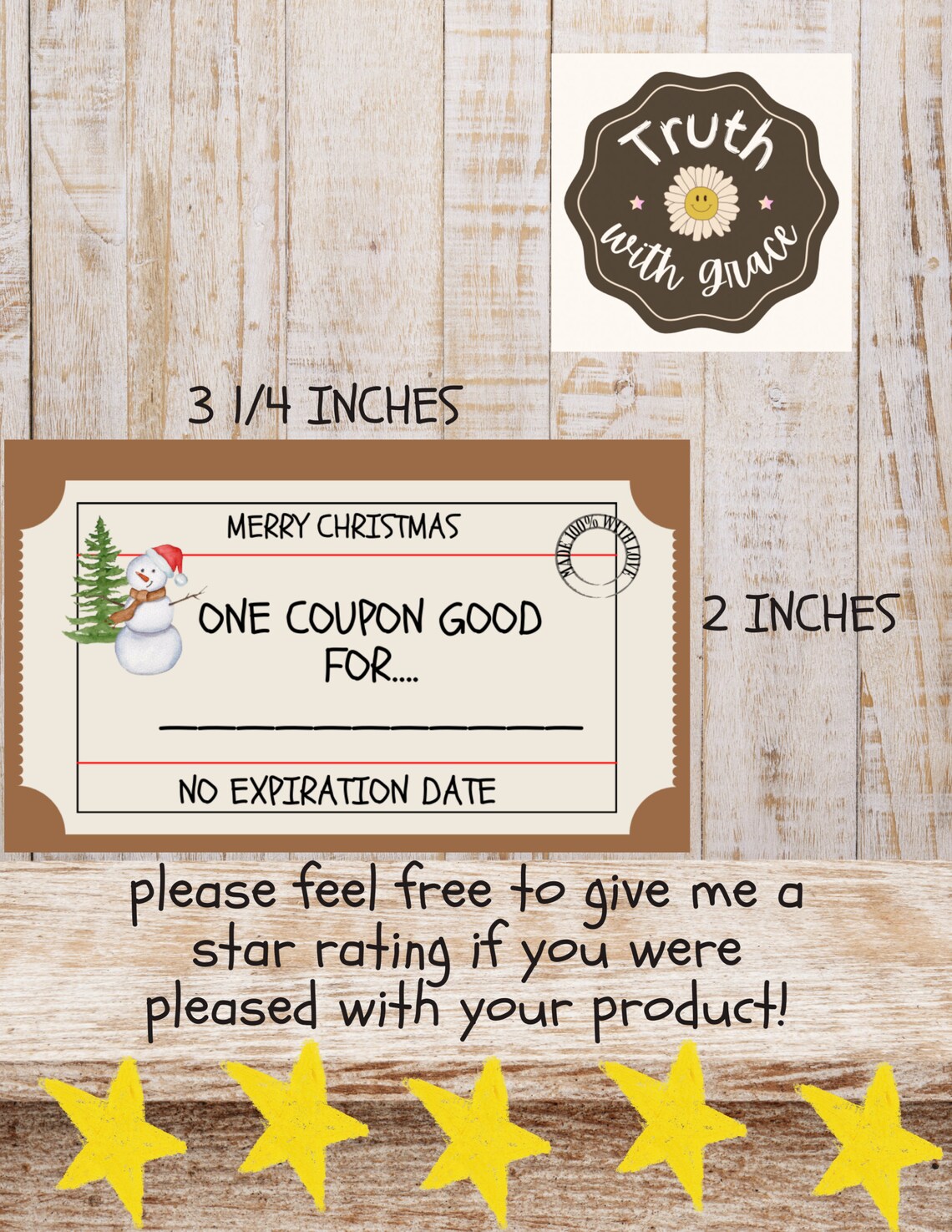 Christmas Coupon Printable Activities for Kids (digital Download) - Etsy