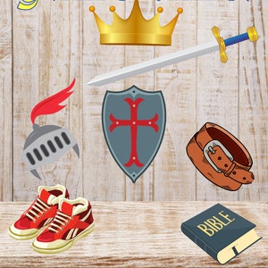 Armor of God Memory Verse Game: Ephesians 6 Printable (digital Download ...
