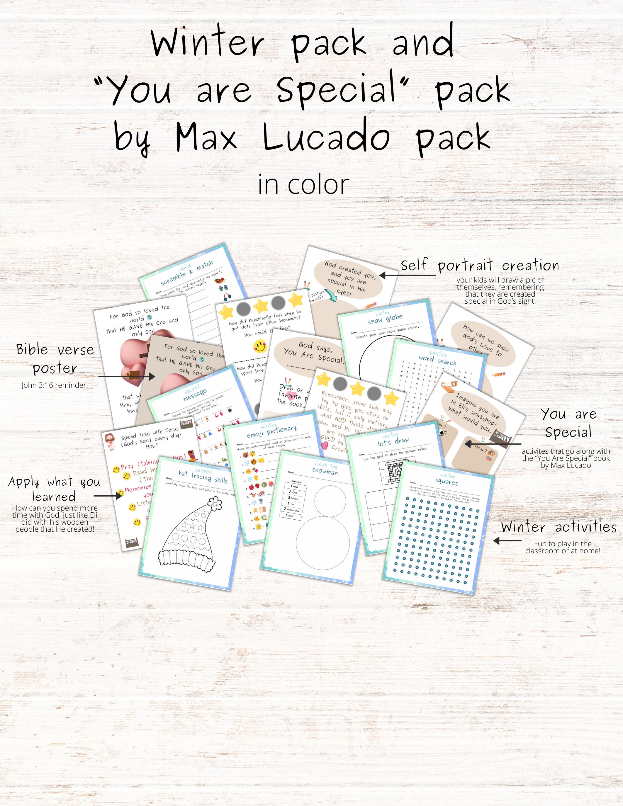 Valentine’s Day Activities for Kids Classroom, Valentine’s Day Bundle ...