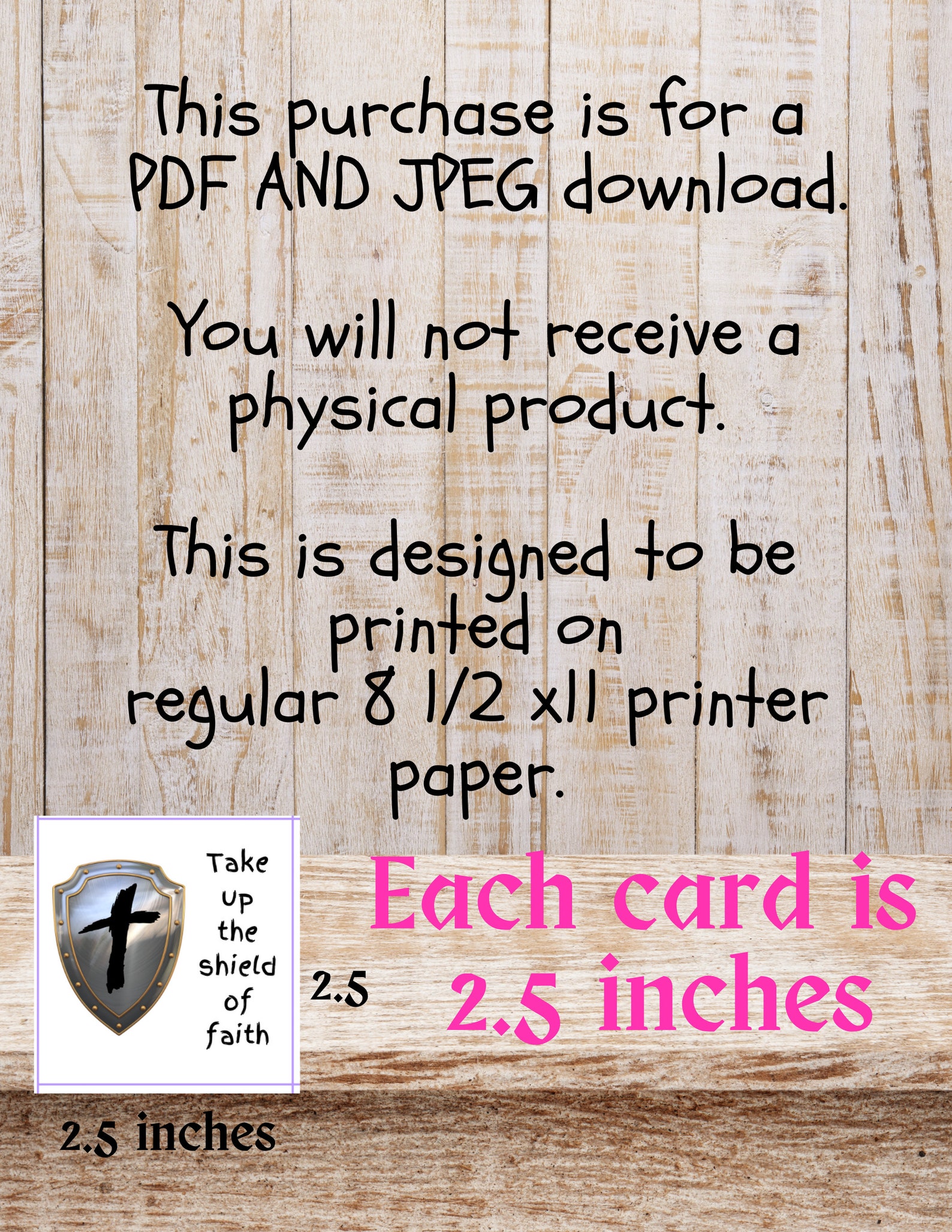 Armor of God Memory Verse Game: Ephesians 6 Printable (digital Download ...
