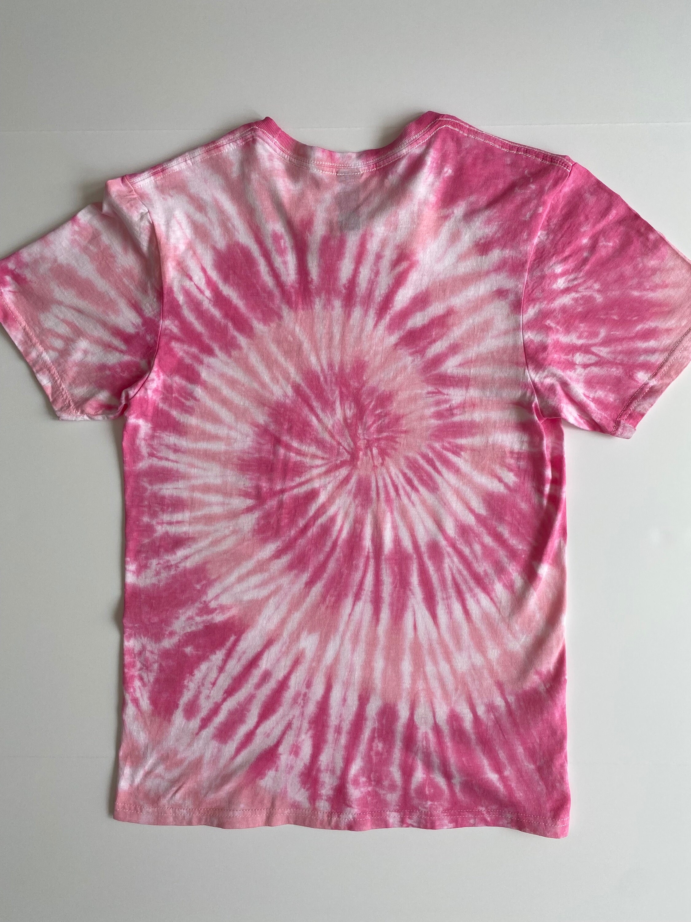 Pinky Pink Spiral Tie Dye - Etsy