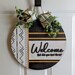 Boho Welcome Did You Text First Door Sign - Etsy