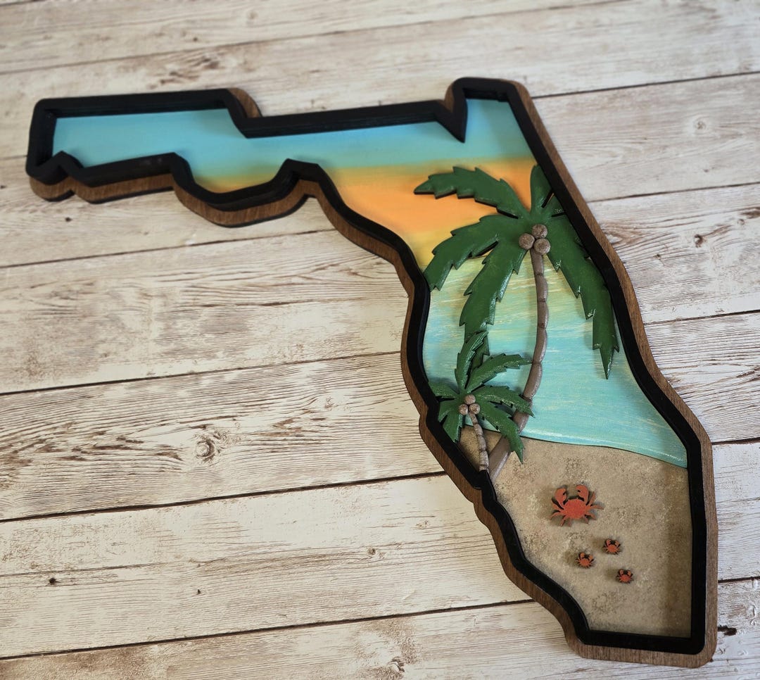 Custom Wooden State Plaques | Personalized State Decor | Handcrafted ...