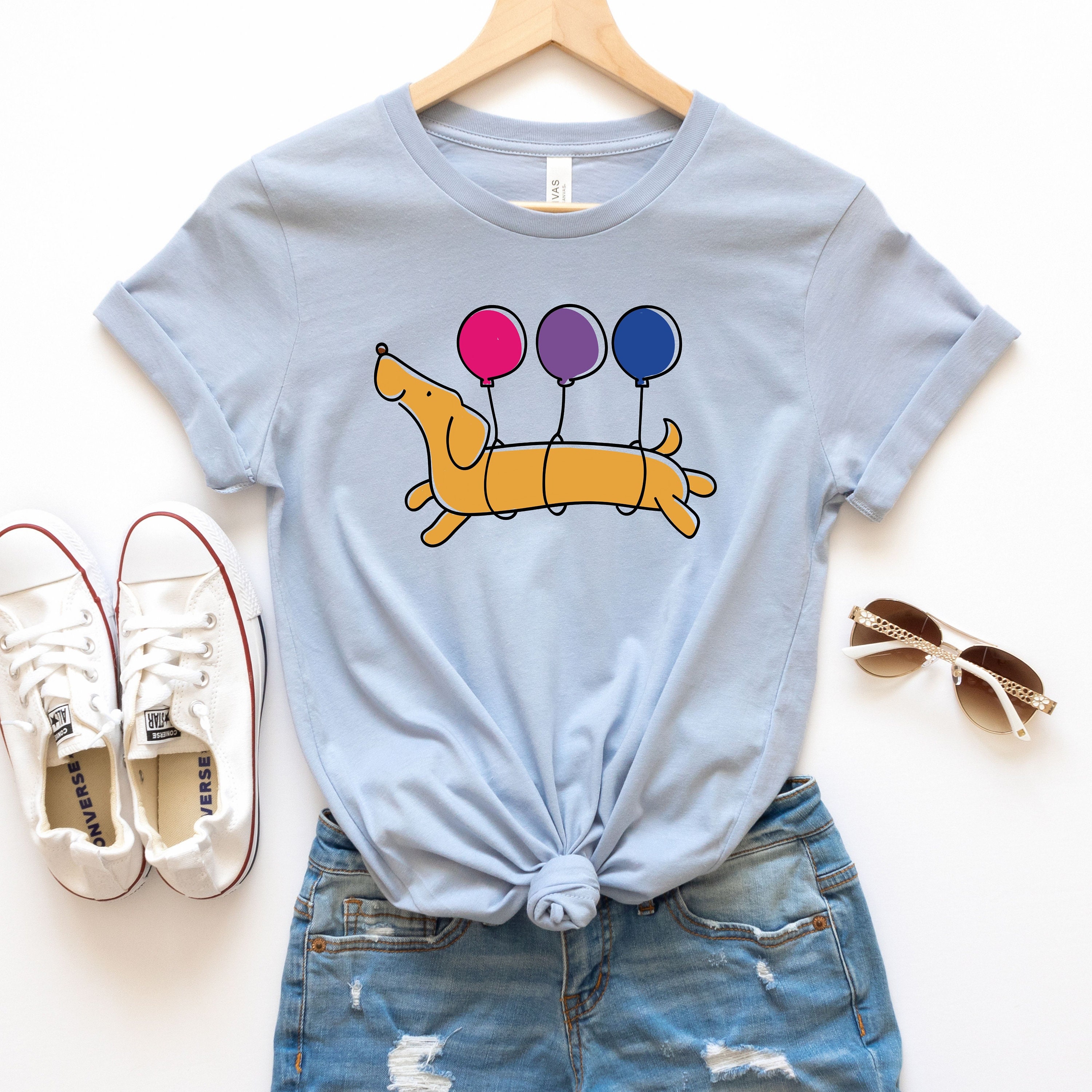 Bisexual Pride Tshirt, Bi Pride Dog Shirt, Funny Bisexual Shirt, Subtle ...